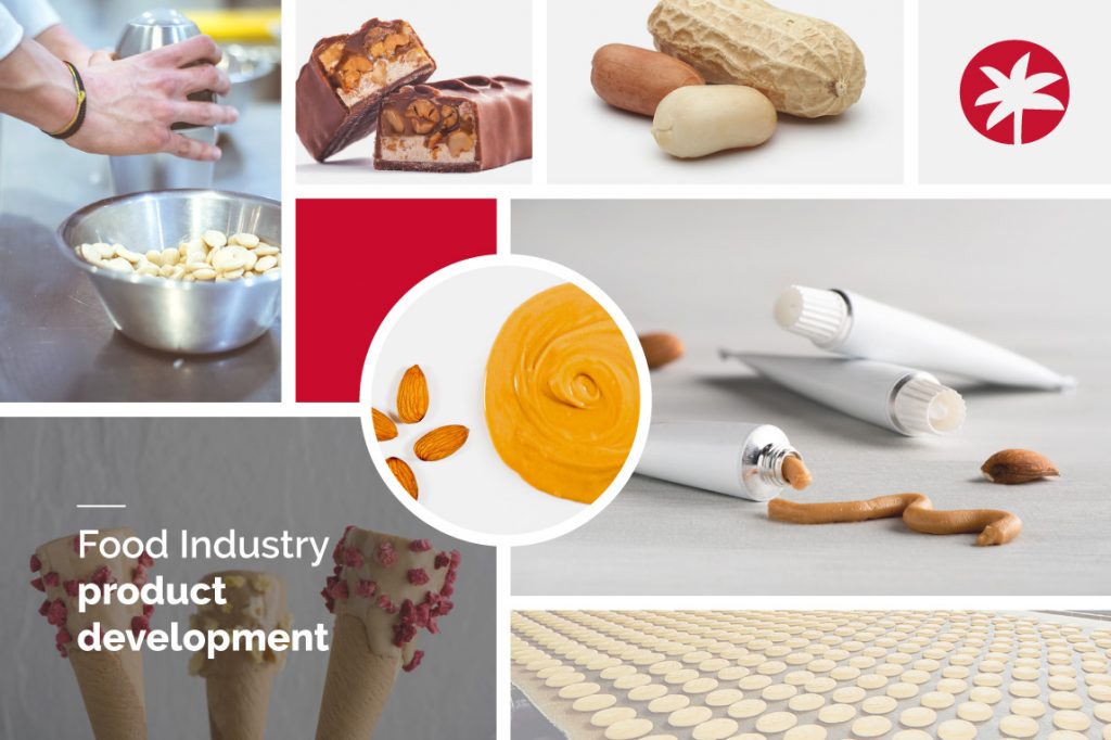 Nut applications: preparations suitable for the industry