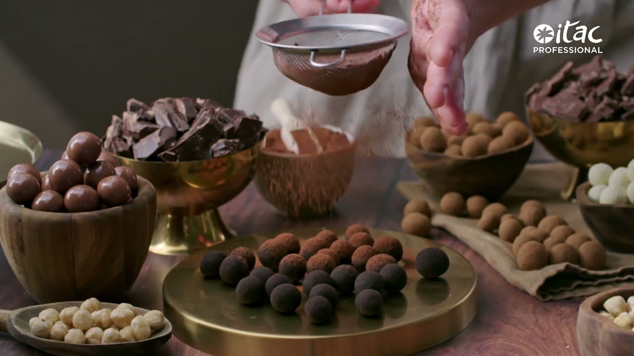 Gama de frutos secos cubiertos de chocolate - Itac Professional